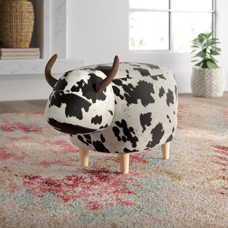 Bessie cow ottoman store